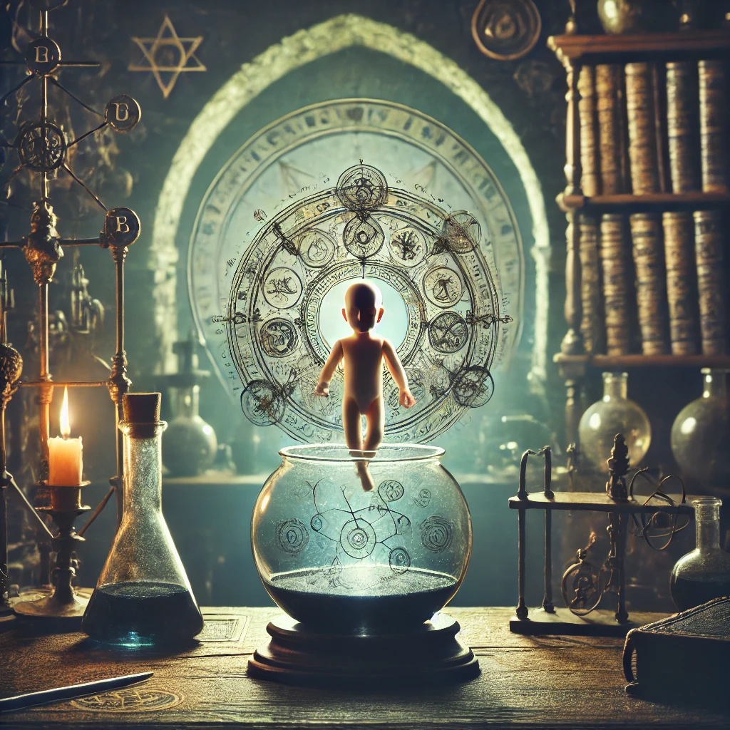 DALL·E 2024-07-31 01.16.48 – An artistic representation of a homunculus ...